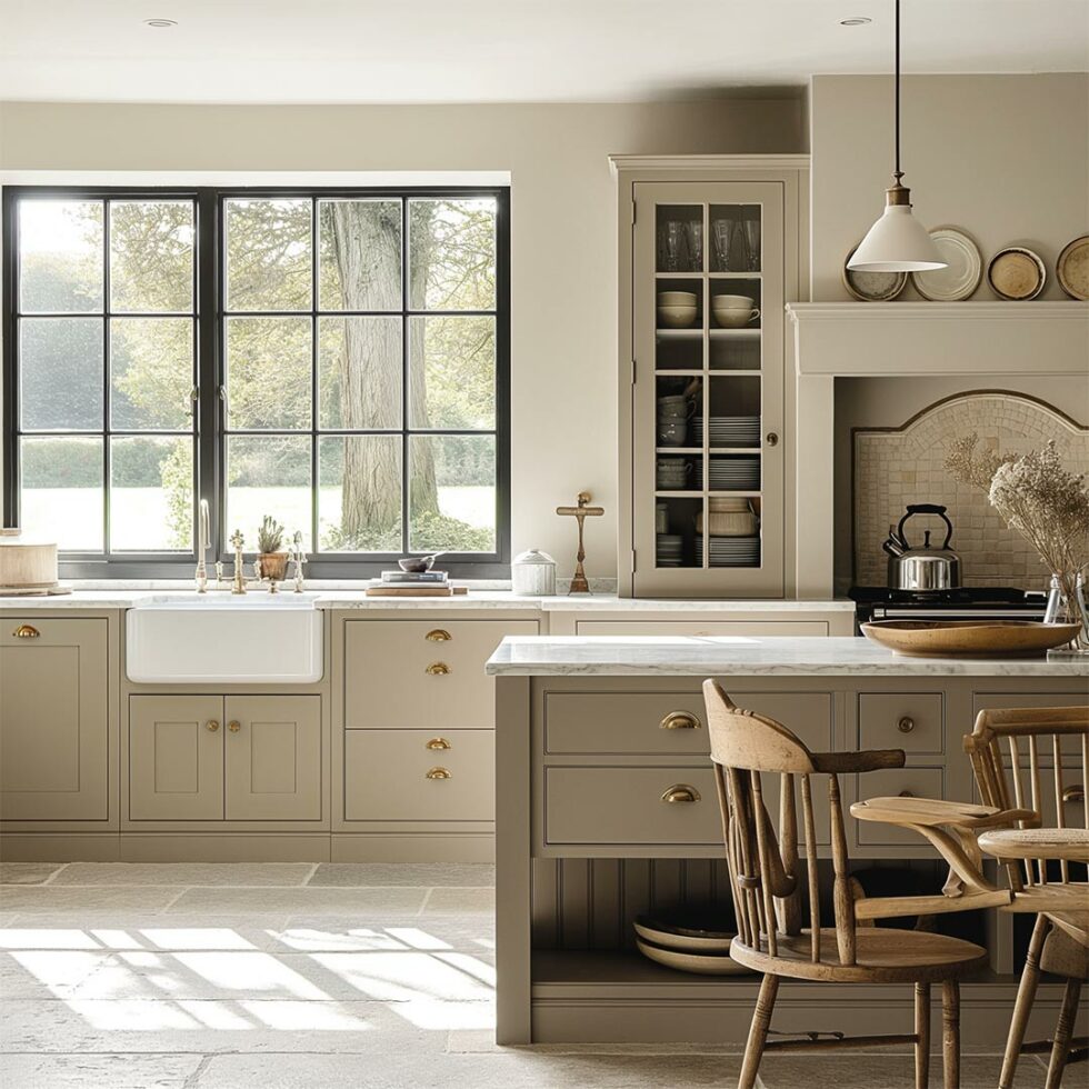 English-Style Bespoke Kitchen Design || J. Reiko Design + Co